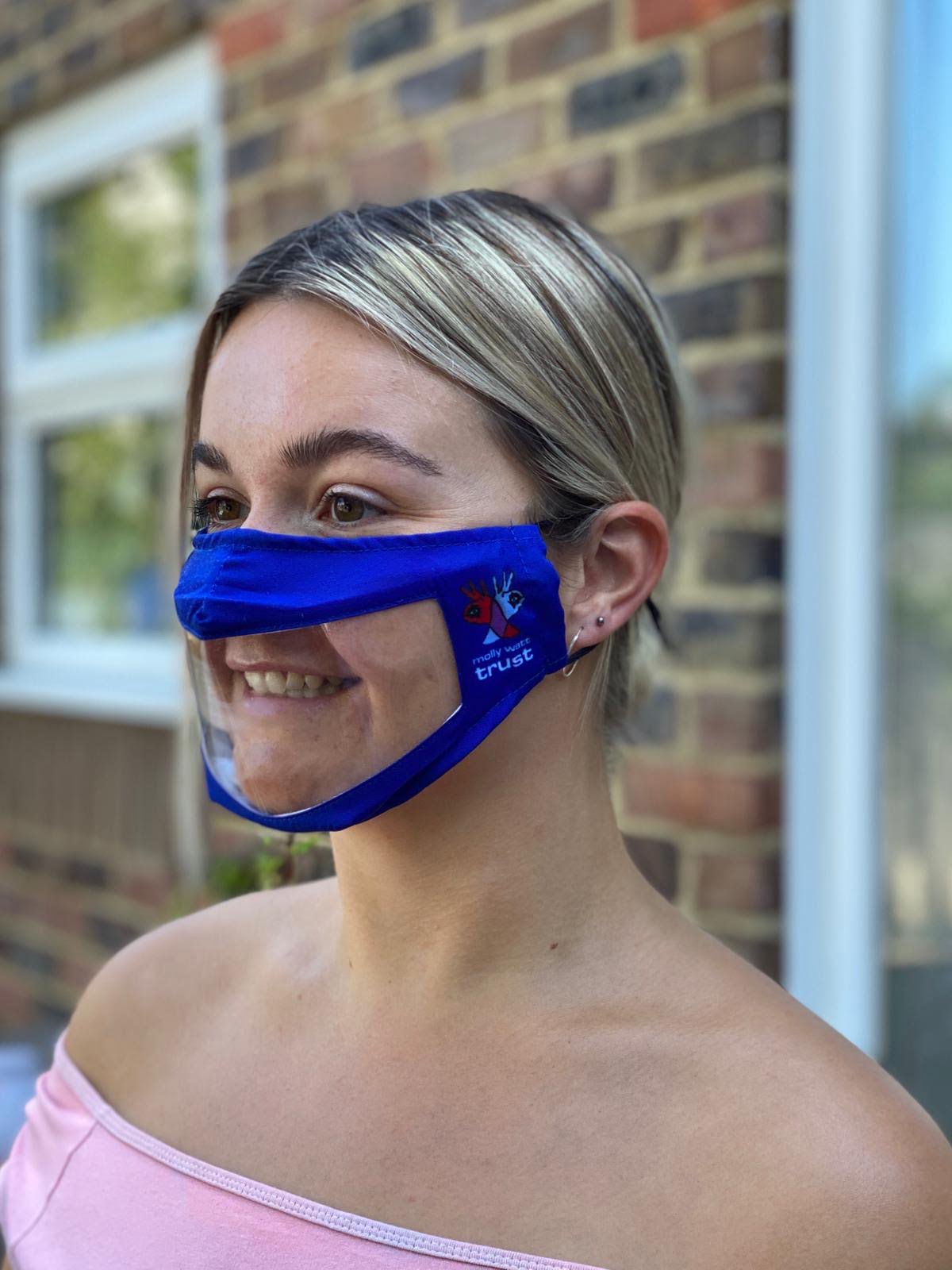 Molly Watt Trust Large Windowed Masks - Molly Watt Trust